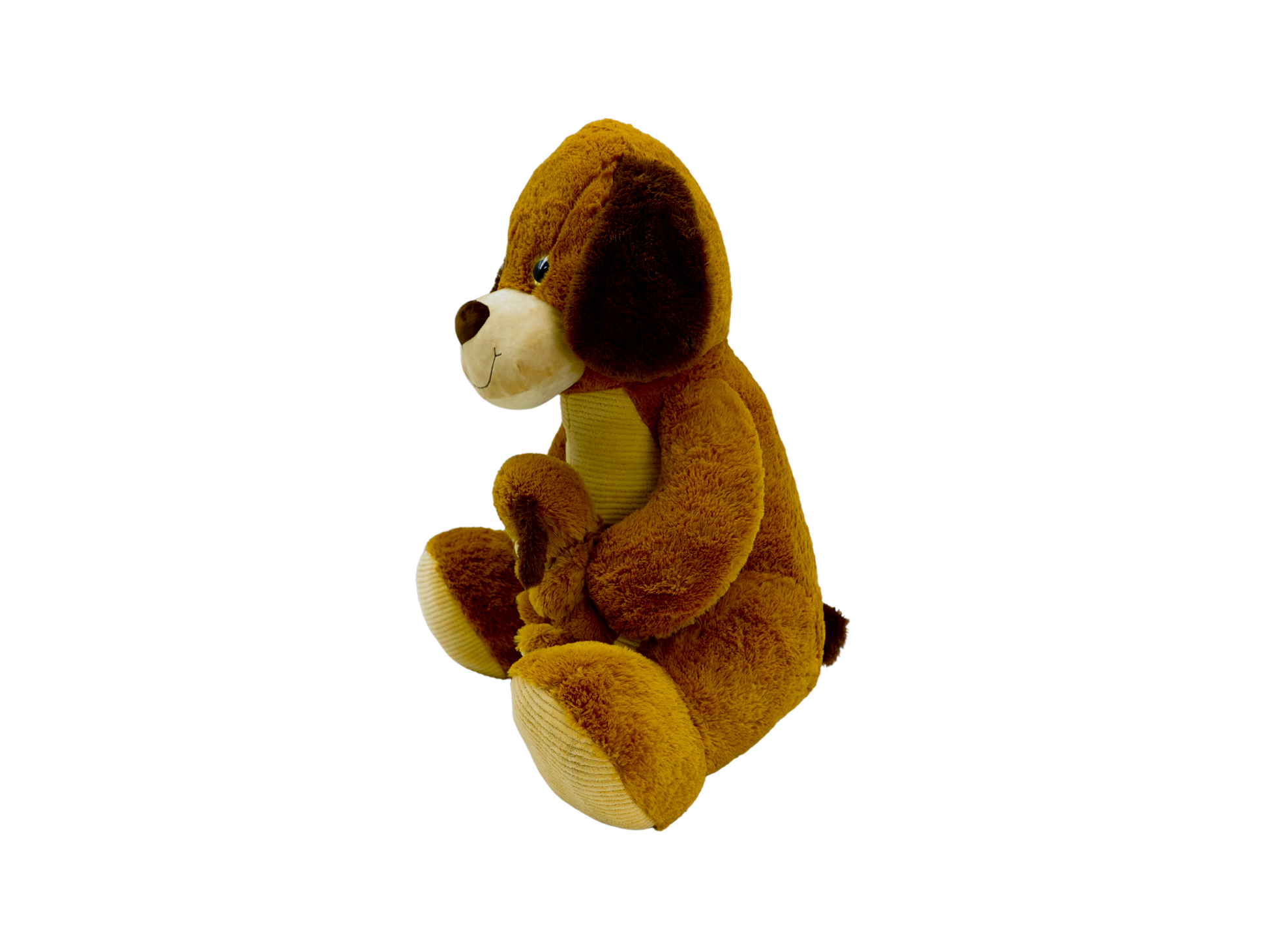 Giant Brown Dog Soft Plush Toy 80cm l Peanut and Butter l Dreamzity ...
