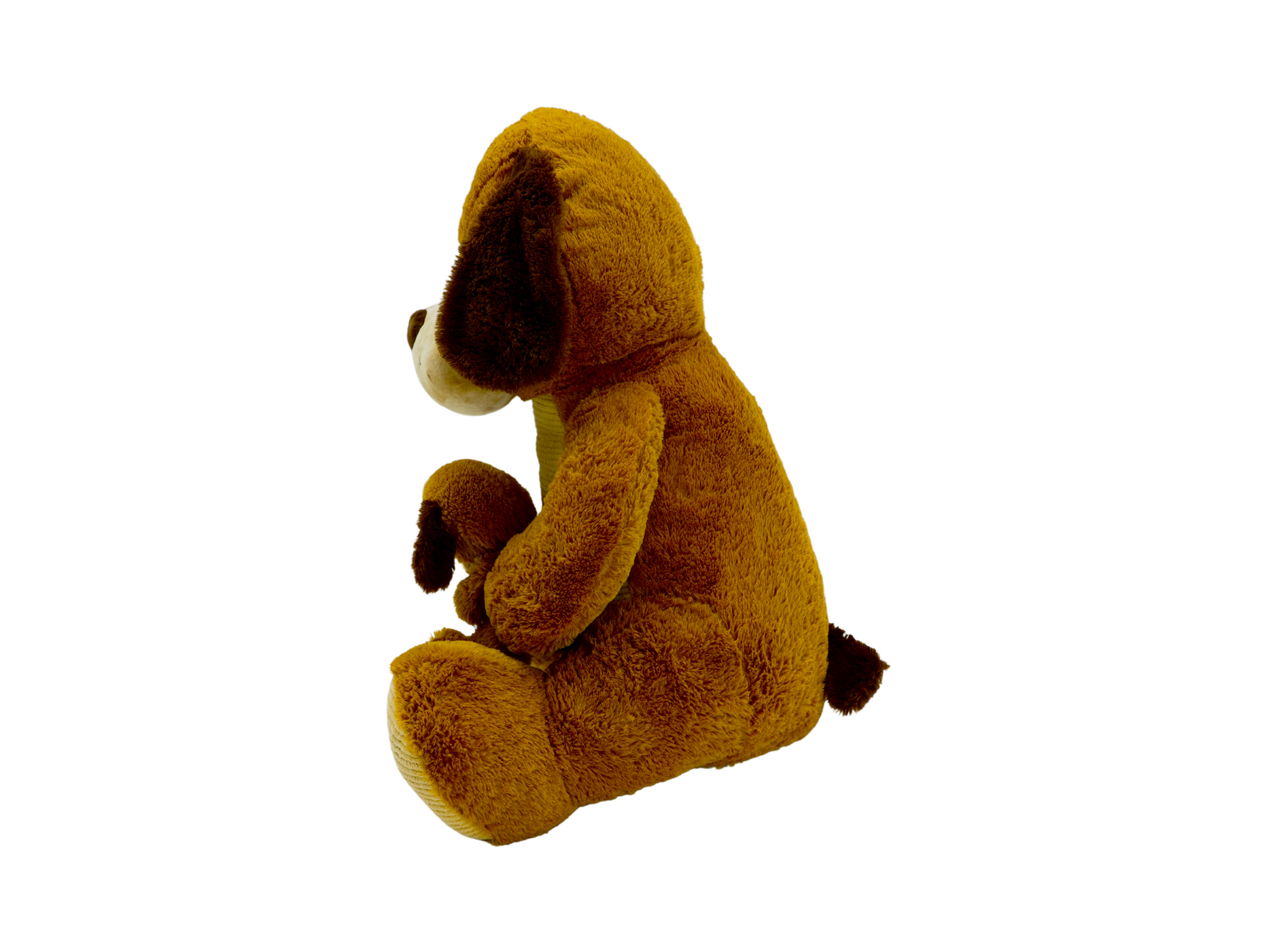 Giant Brown Dog Soft Plush Toy 80cm l Peanut and Butter l Dreamzity ...